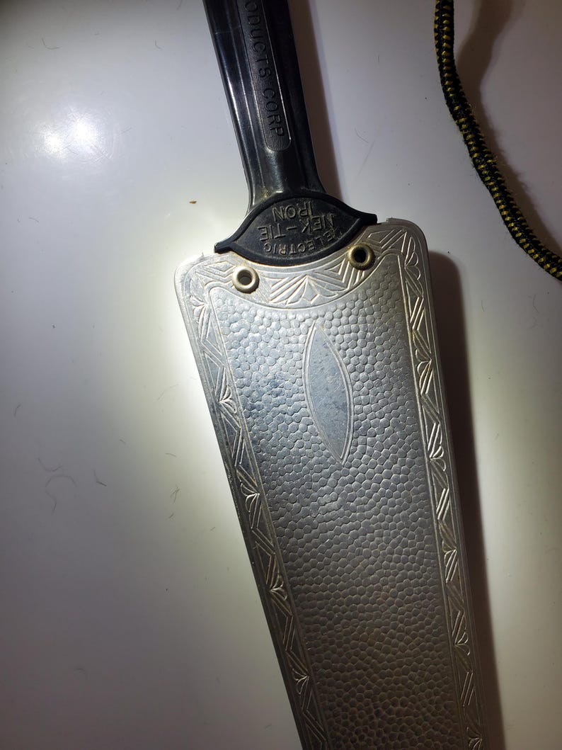 Vintage 1930's NEK-TIE Iron - Etsy