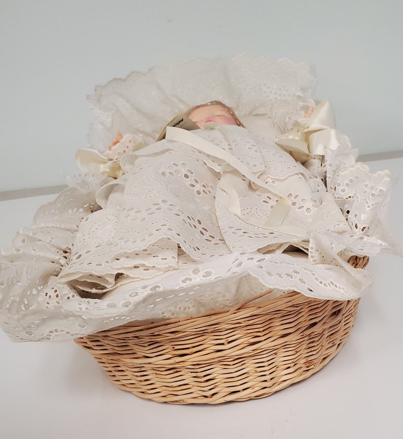 1981 Vintage GERBER BABY DOLL With Christening Gown With Bonnet and ...