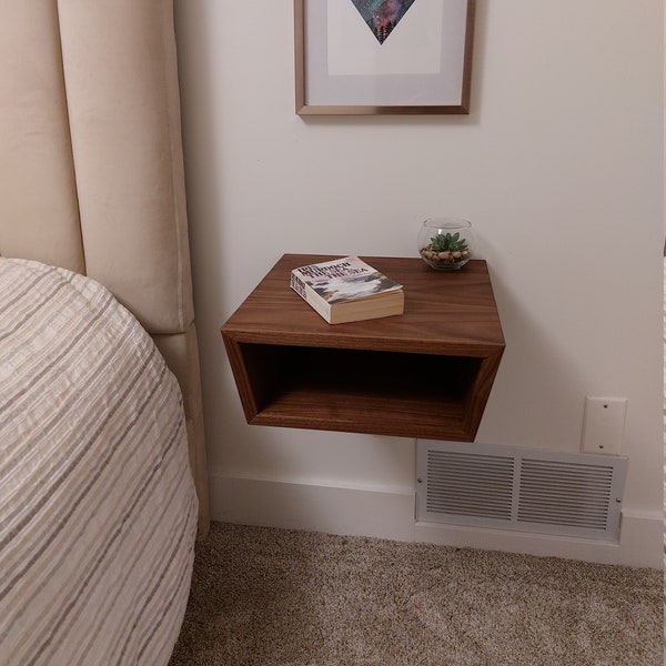 Floating Bedside Table - Etsy