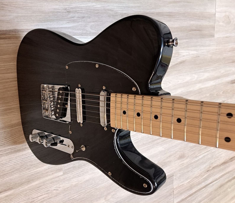2025 Elite Customs Black Gilmour SSS Nashville Tele Style Electric ...
