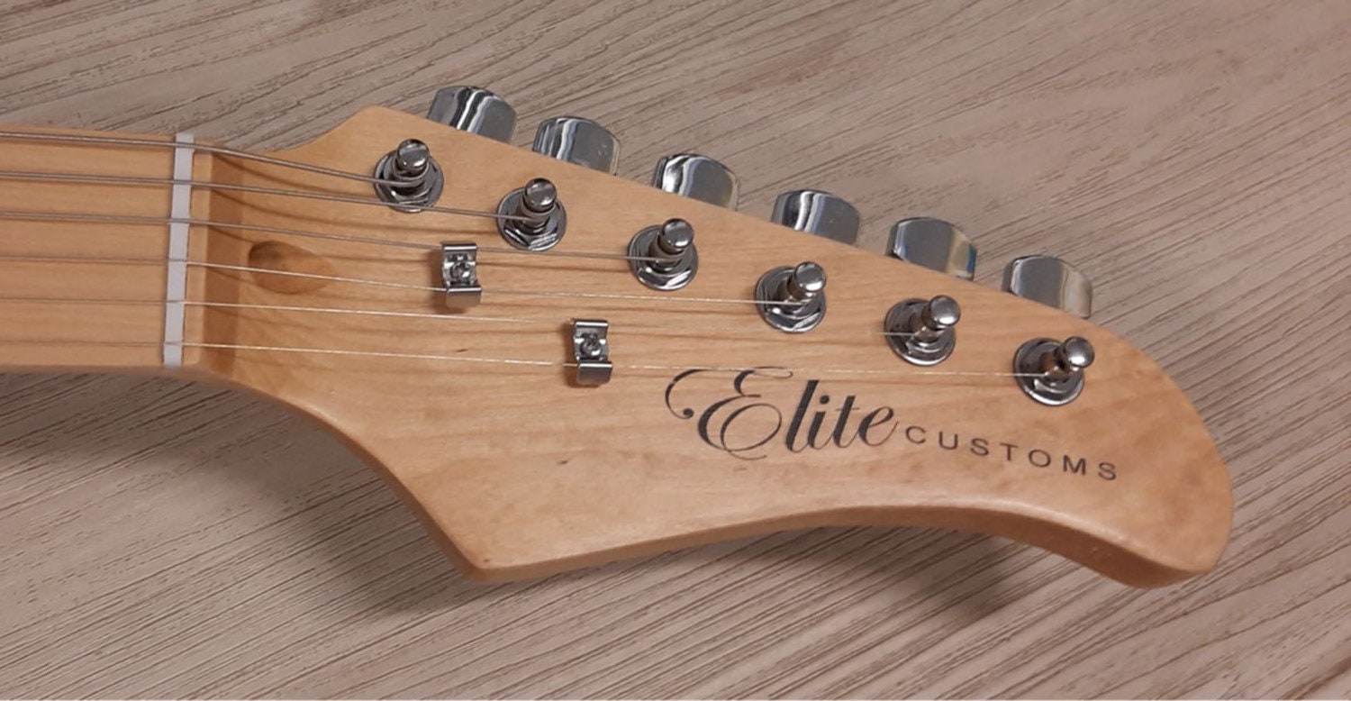 2025 Elite® W/gilmour MOD Stratocaster Style Guitar Black Classic Strat ...