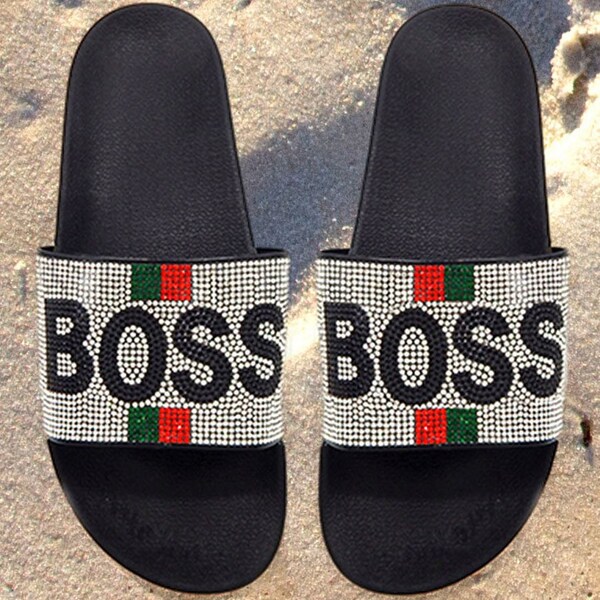 Bling Slides - Etsy