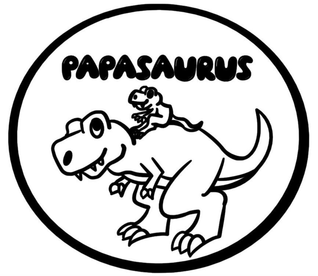 Papasaurus SVG PNG File - Etsy Australia
