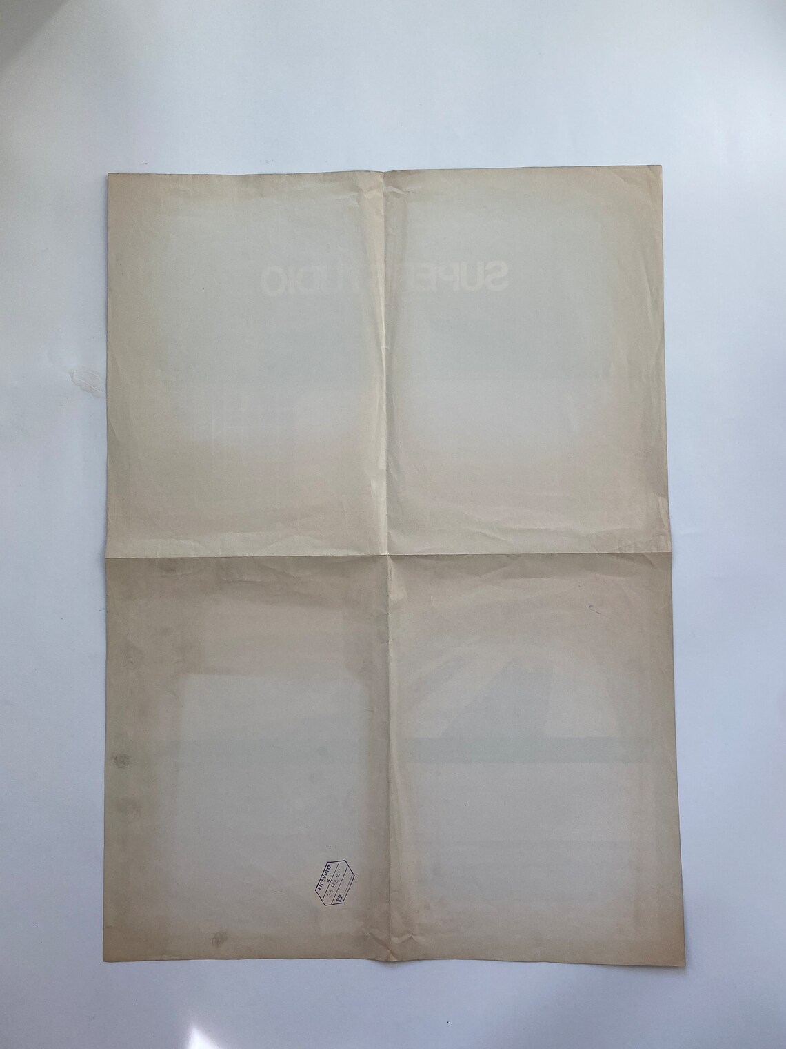 Superstudio 1969-1971 Exhibition Poster - Etsy