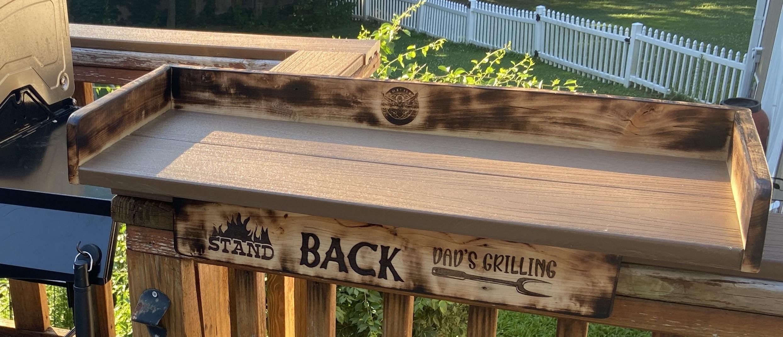 Deck Rail Tray - Etsy
