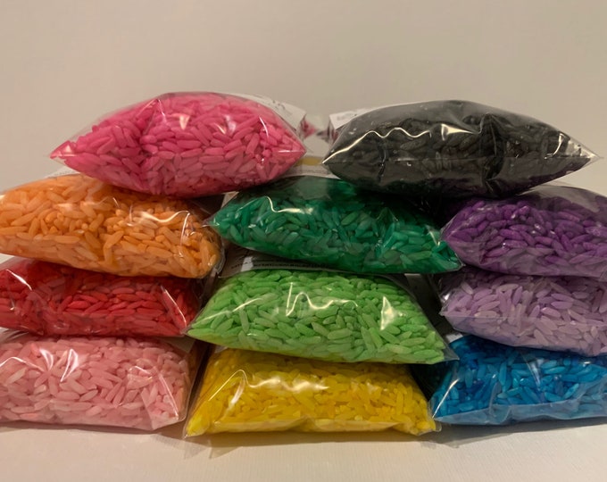 Winter I Spy Sensory Rice Kit Sensory Base Filler Resin Loose Parts - Etsy