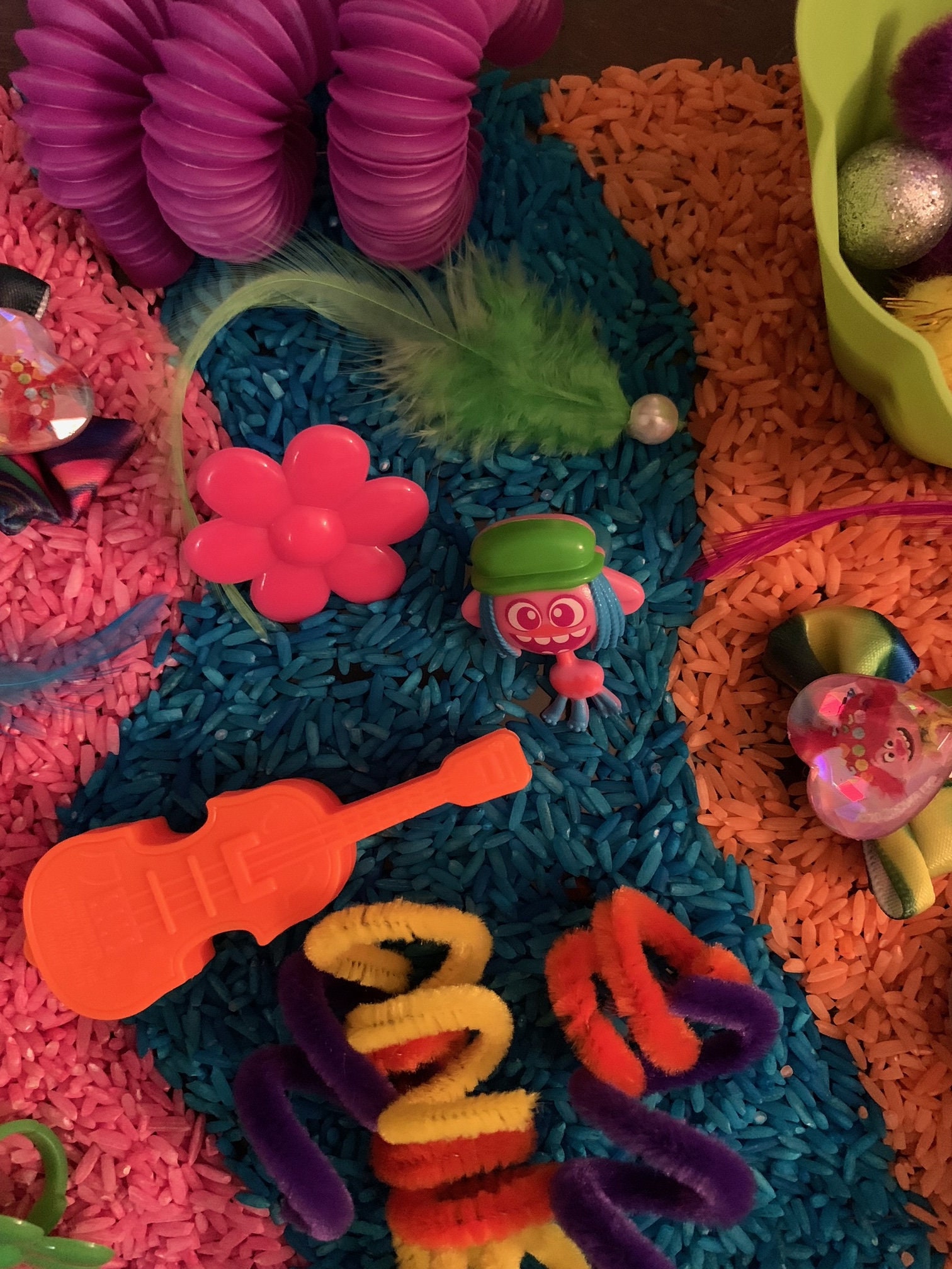 Trolls Inspired Sensory Bin Activity Kit for Kids - Etsy