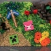 Minecraft - Creeper - Sensory Bin Activity Kit for Kids - Etsy