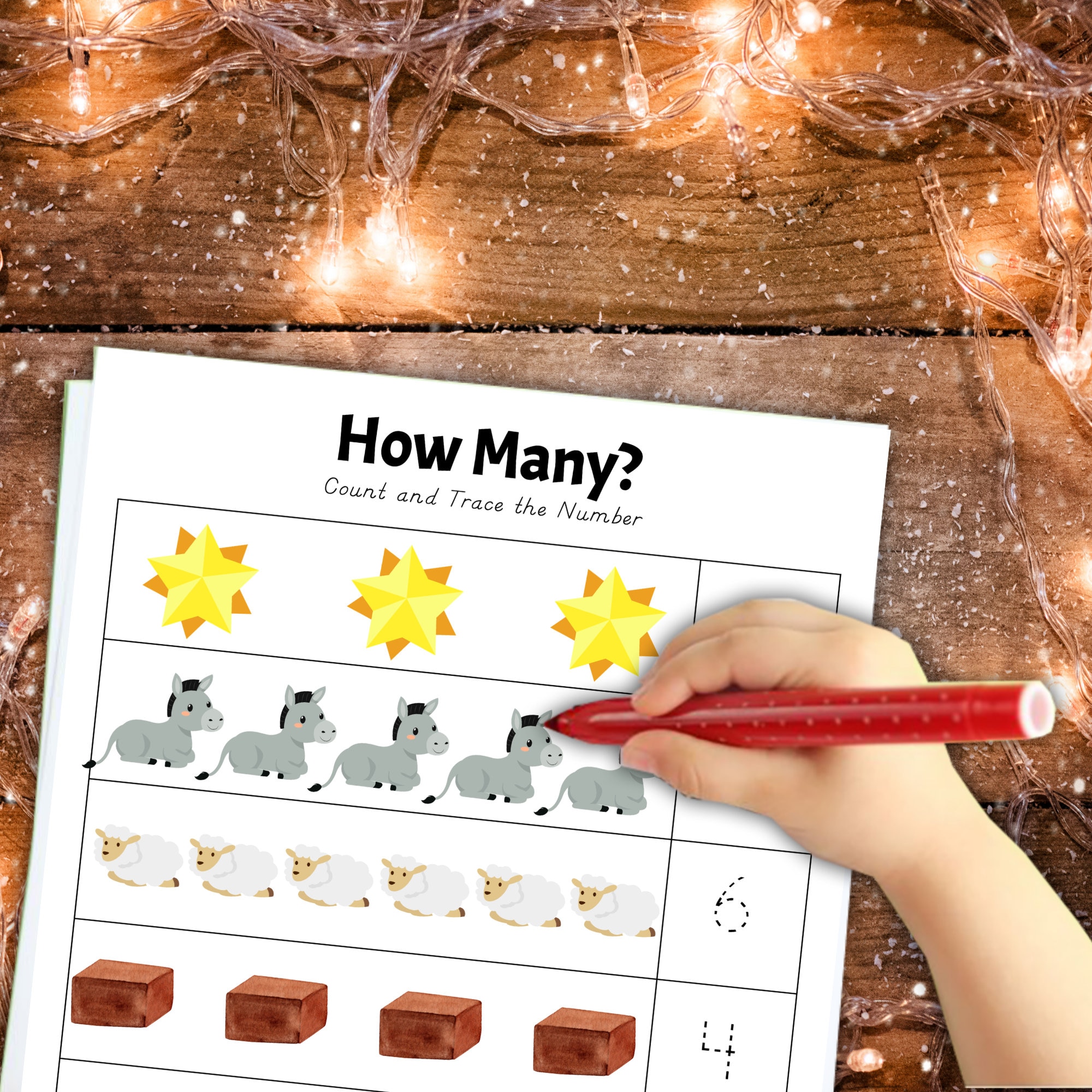 Printable Nativity Educational Pack Christmas Nativity Learning ...