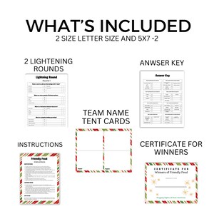 Christmas Trivia Friendly Feud Game for Teams, Families, and Friends ...