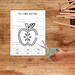 Apple Life Cycle Spinner Wheel & Apple Cut and Paste Parts With Bonus ...