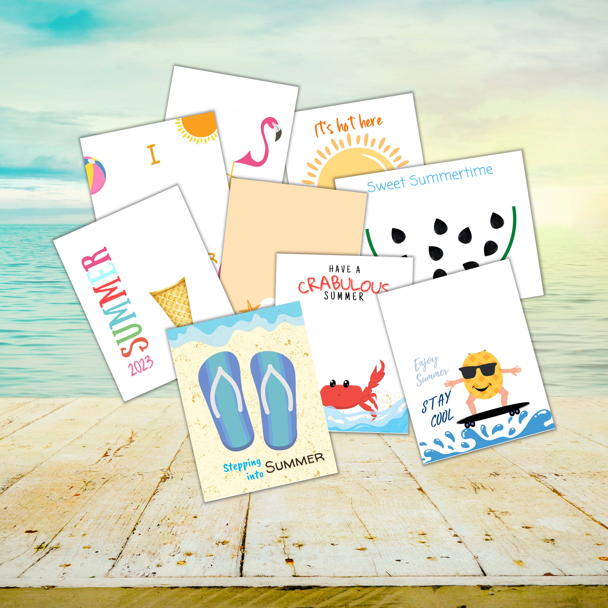 Summer Handprint Art Summer Handprint Craft Handprint Keepsake Art ...