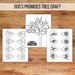 God's Promises Tree Christian Craft Kit, Printable Activity for Sunday ...