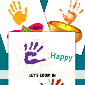 Diwali Handprint Keepsake Gift Craft | Printable Diya Festival of ...
