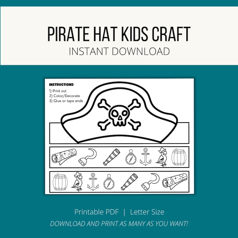Pirate Hat - Etsy