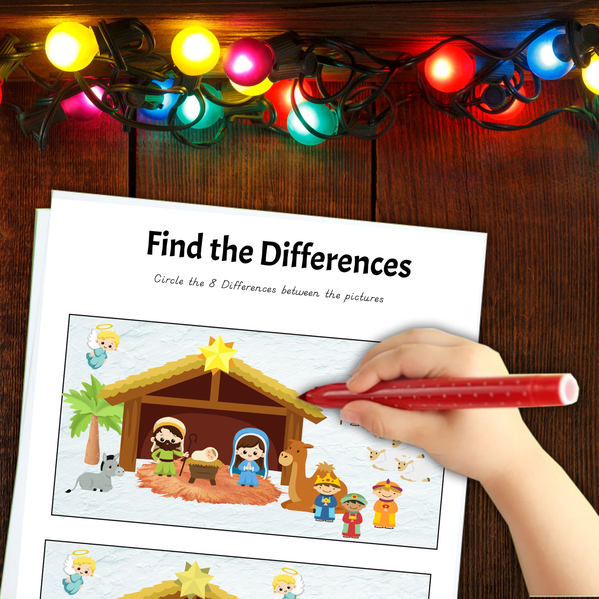 Printable Nativity Educational Pack Christmas Nativity Learning ...