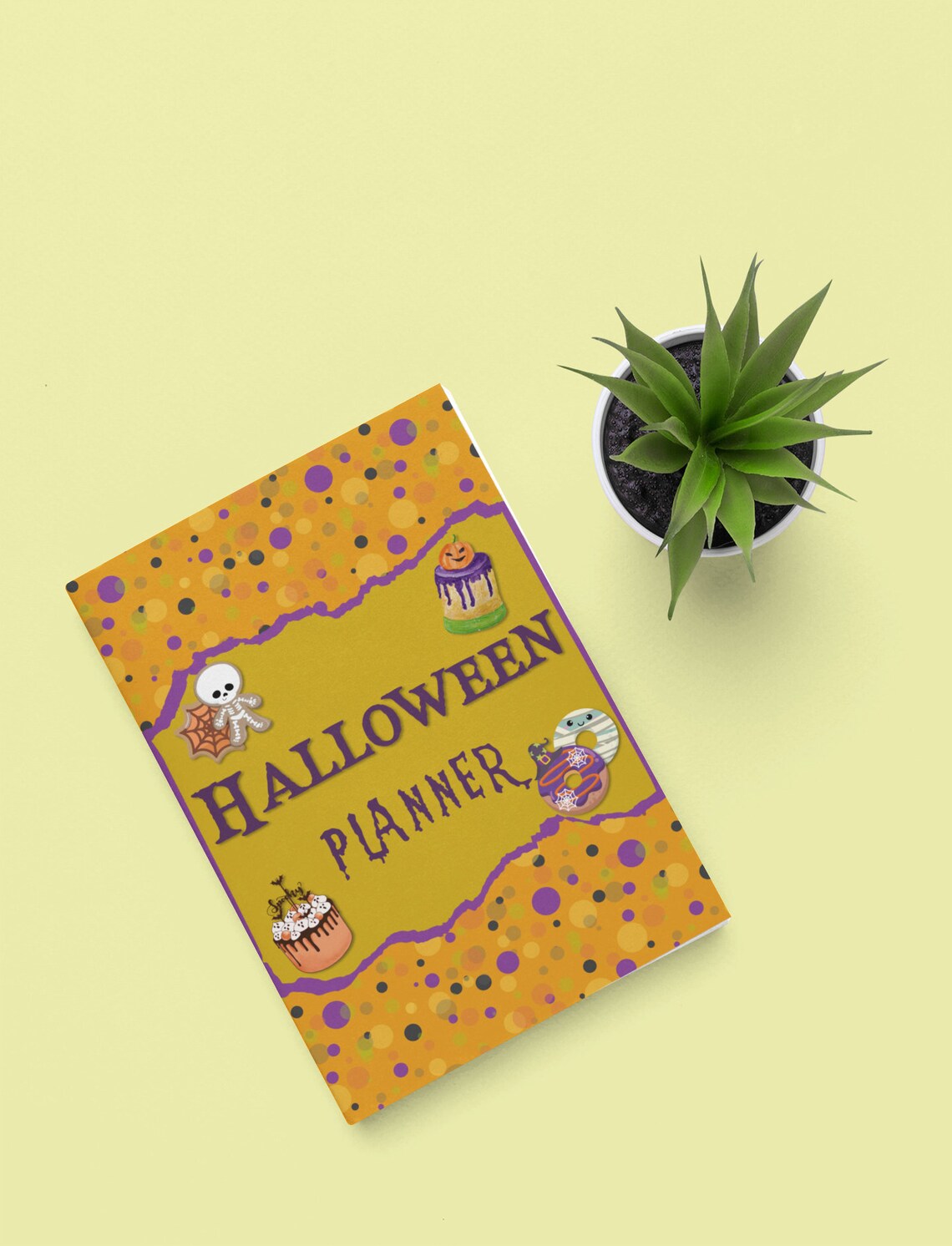 Halloween Candy Themed 25 Page Printable Planner Halloween Tracker ...