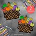 Fruit of the Spirit Picnic Basket Christian Cut & Paste Craft Kit ...