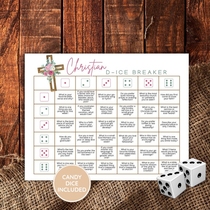 Flower Ice Breaker - Etsy