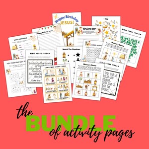 Printable Christmas Nativity Family Activity | Nativity Advent Bible ...