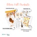 Thanksgiving Game Bundle Printable for Family Gathering and ...