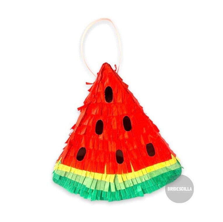 MINI WATERMELON PIÑATA Party Decor, Table Decor, Cake Topper, Party ...
