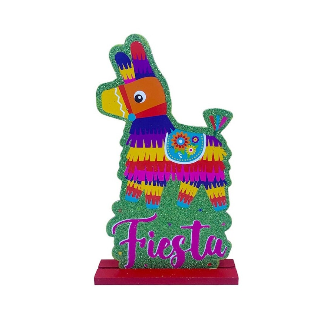 MEXICAN CENTERPIECE DONKEY- Table Top Decor, Mexican Fiesta Decor ...