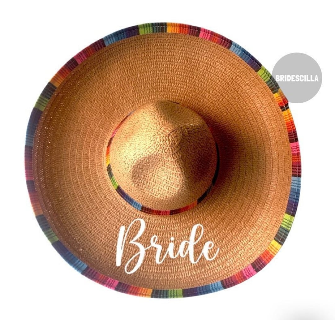 MEXICAN SOMBRERO HAT- Final Fiesta, Bachelorette/ Bachelor Party Hats ...