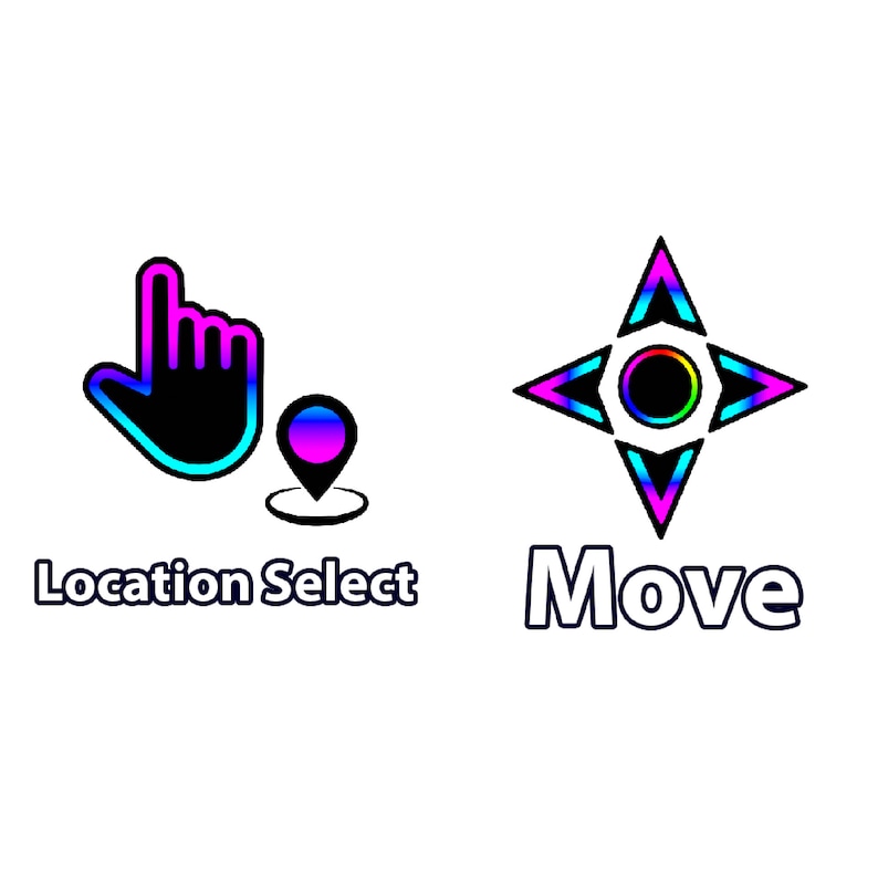 Neon RGB Animated Computer Cursor Pack, Perfect for Gamers & Creatives ...