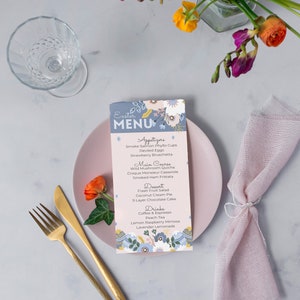 Editable Easter Brunch Menu Template - Easter Egg Brunch Menu Template ...