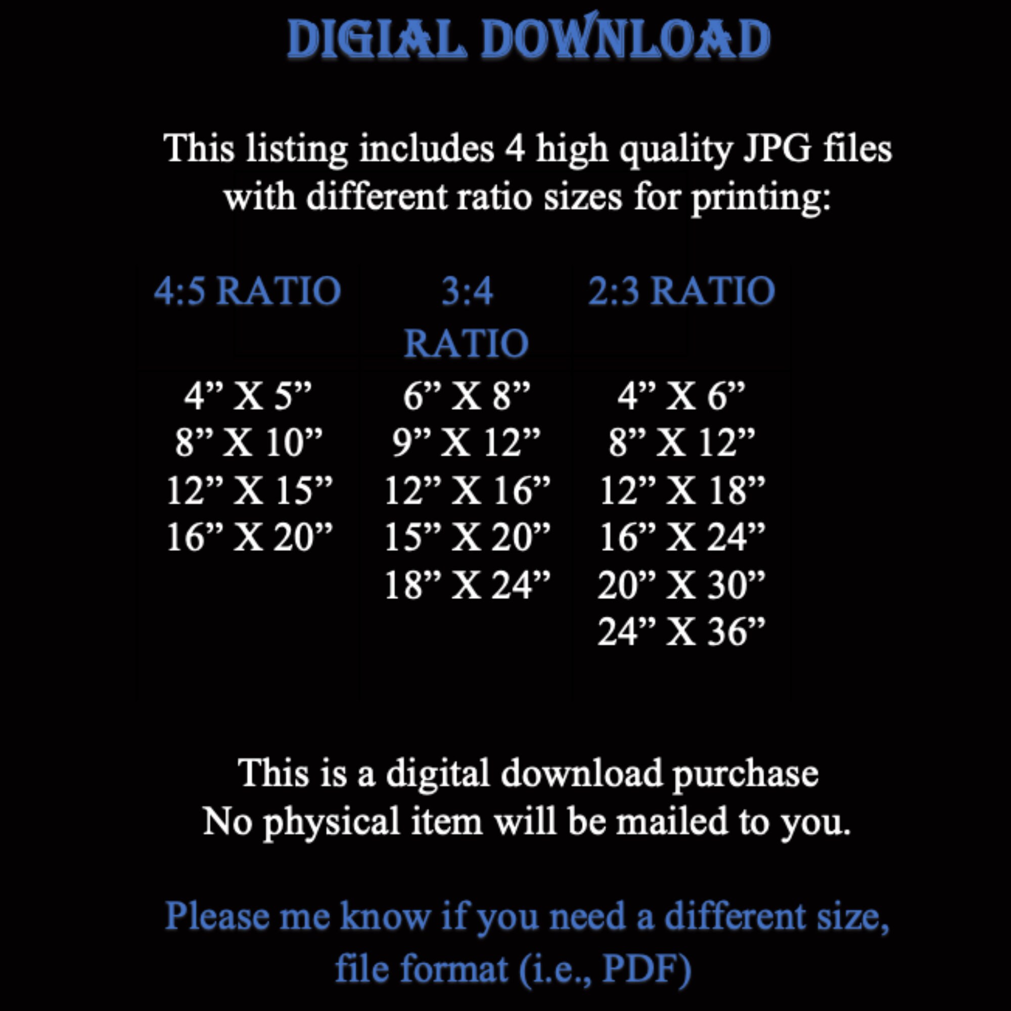 Motivational Printable Life Quote Wall Art to Remind You to Live Your ...