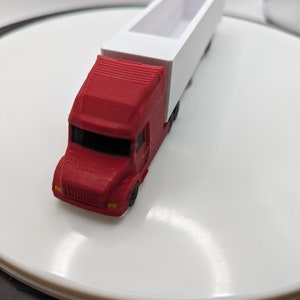 Semi Truck Business Card Holder - Etsy