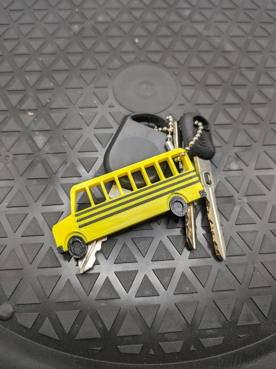 School Bus Keychain - Etsy
