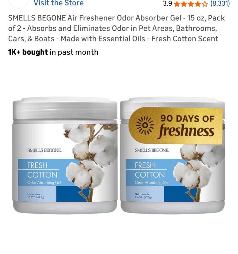 Magnetic Holder for Smells Begone Air Freshener - Etsy