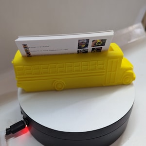 School Bus Business Card Holder - Etsy