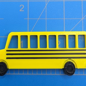 School Bus Keychain - Etsy