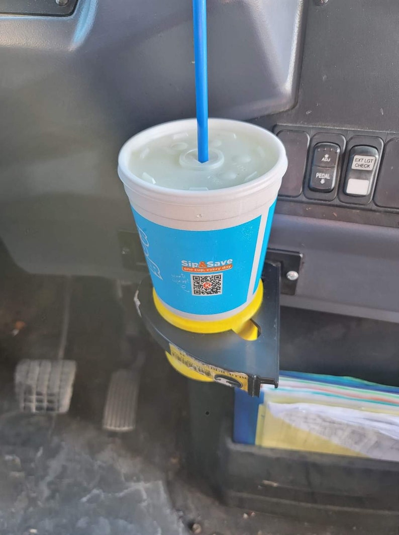 Blue Bird School Bus Cup Holder Insert Only - Etsy