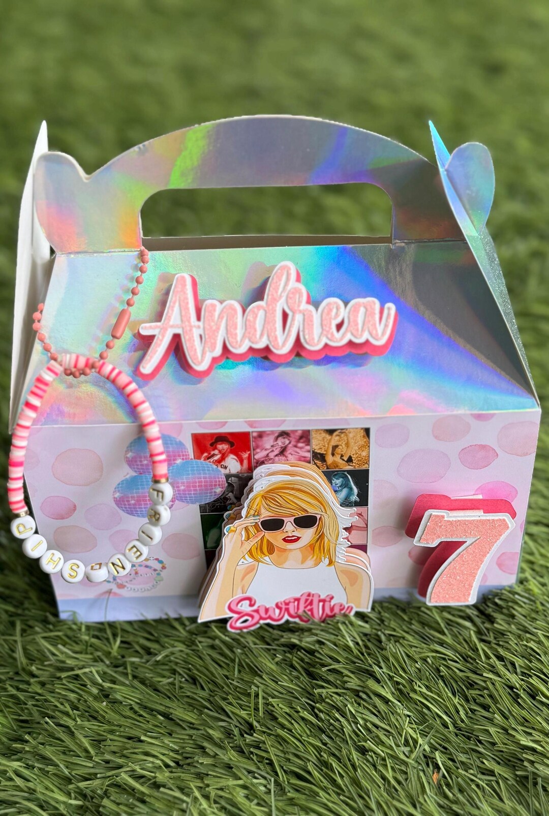 Birthday Era Gable Box, Birthday Era Party, Party Flavor. - Etsy