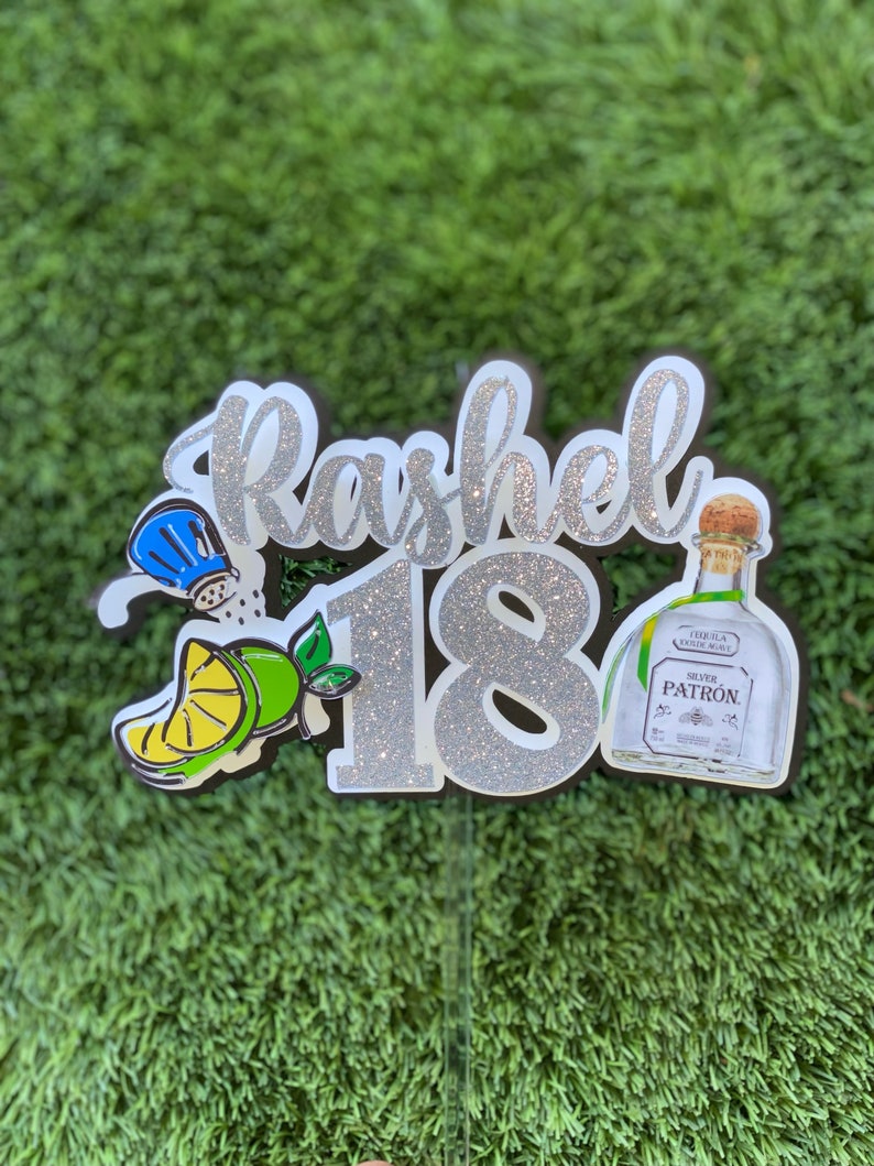 Patron Cake Topper - Etsy