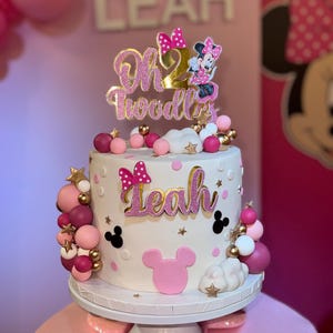 Minnie Cake Topper / Minnie Mouse / Birthday Girl - Etsy