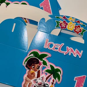 Moana Goodie Boxes for Girls or Boys/ Moana Party - Etsy