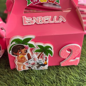 Moana Goodie Boxes for Girls or Boys/ Moana Party - Etsy