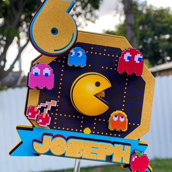 Pacman Svg - Etsy