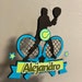 Tennis Cake Topper / Sports/ Boy Party / Racketball Cake Topper - Etsy