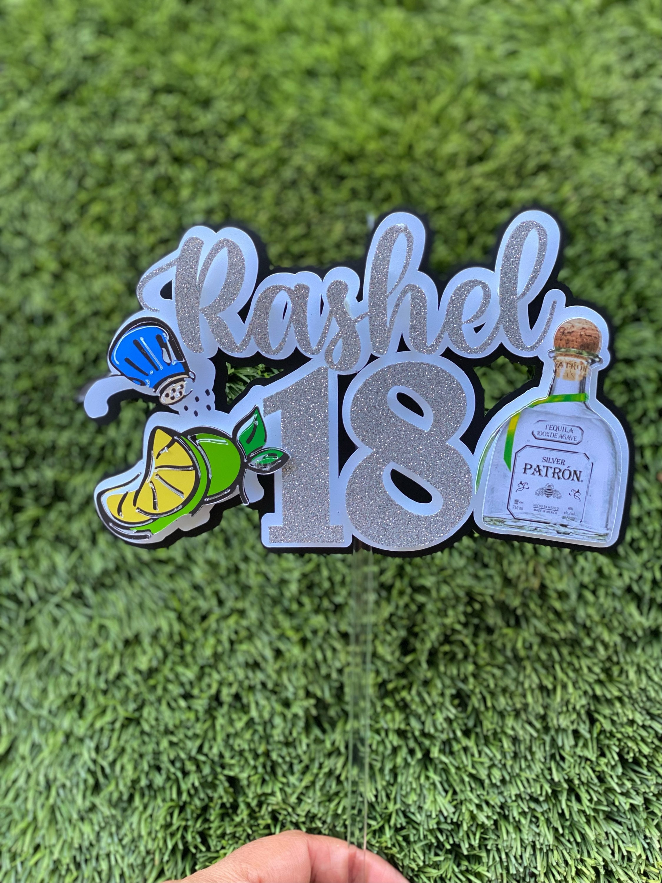 Patron Cake Topper - Etsy