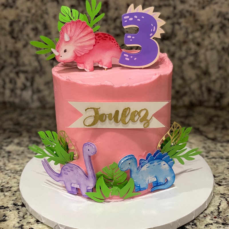 Dinosaur Topper - Etsy