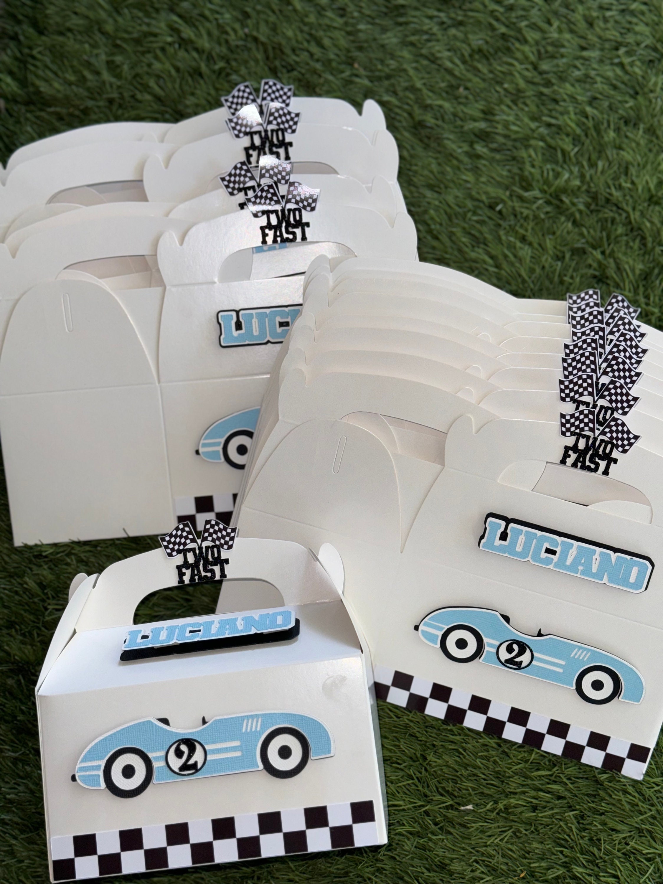 Two Fast Goodie Boxes for Girls or Boys/ Two Fast Party / Cars Party - Etsy