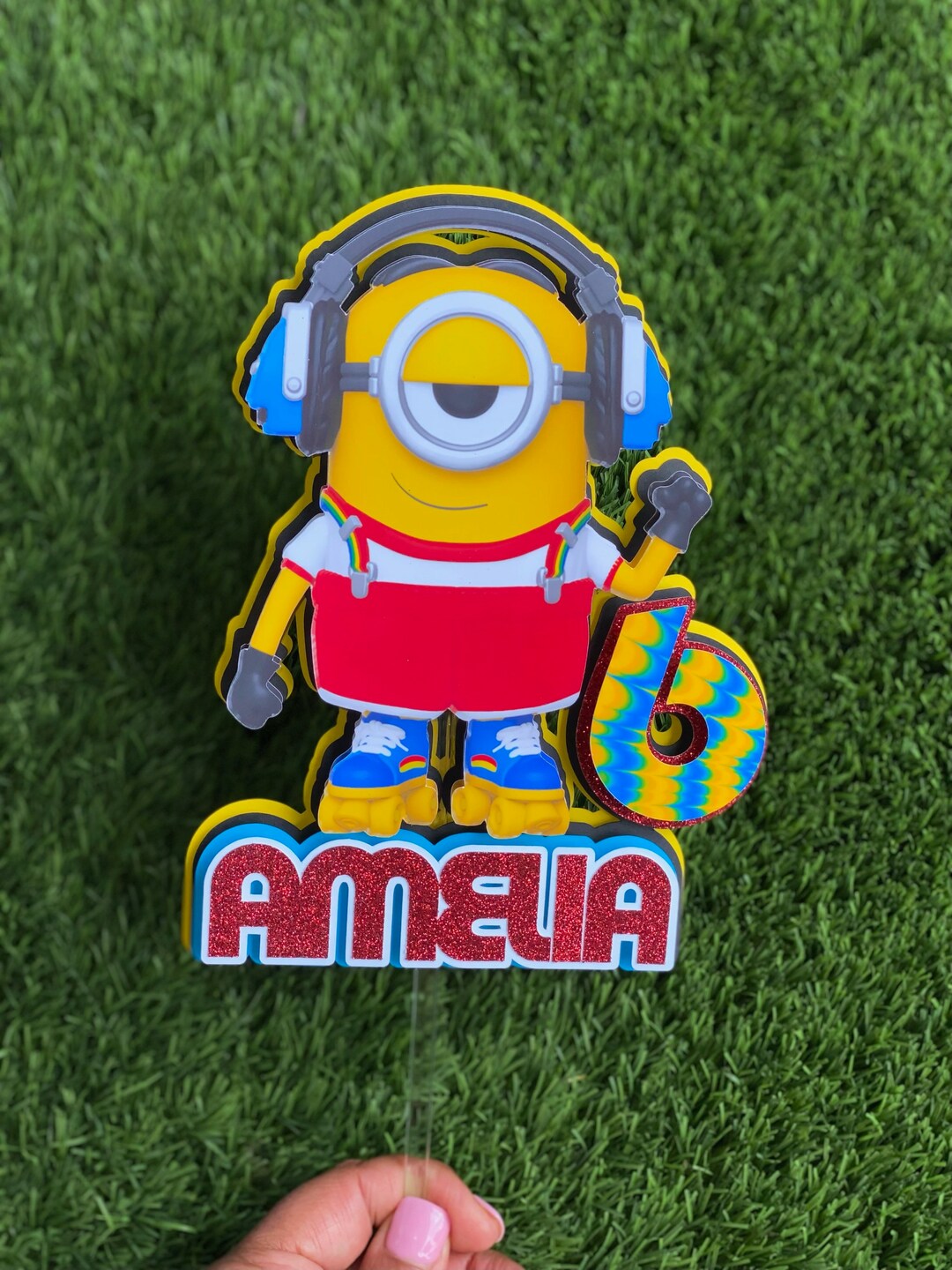 Minions Cake Topper / Minions Party / Minions Centerpiece / the Rise of ...