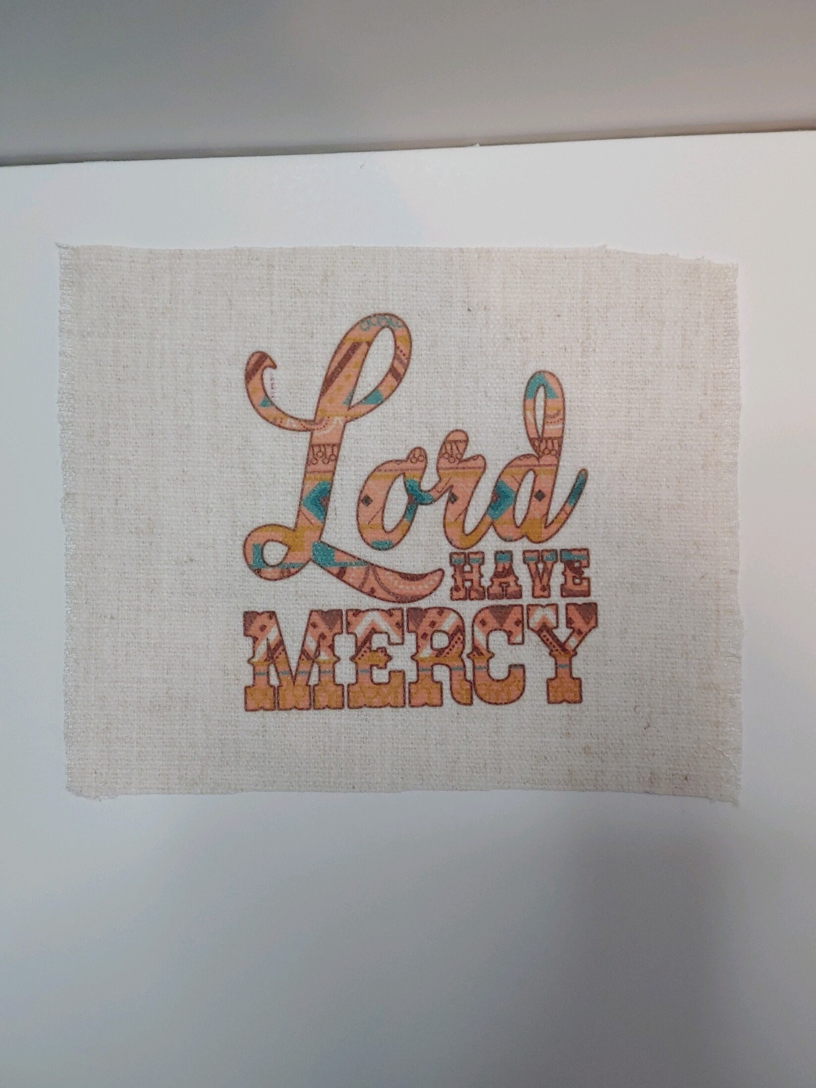 Frayed Edge "lord Have Mercy" Patch - Southern Girl, Church, Bible - Etsy