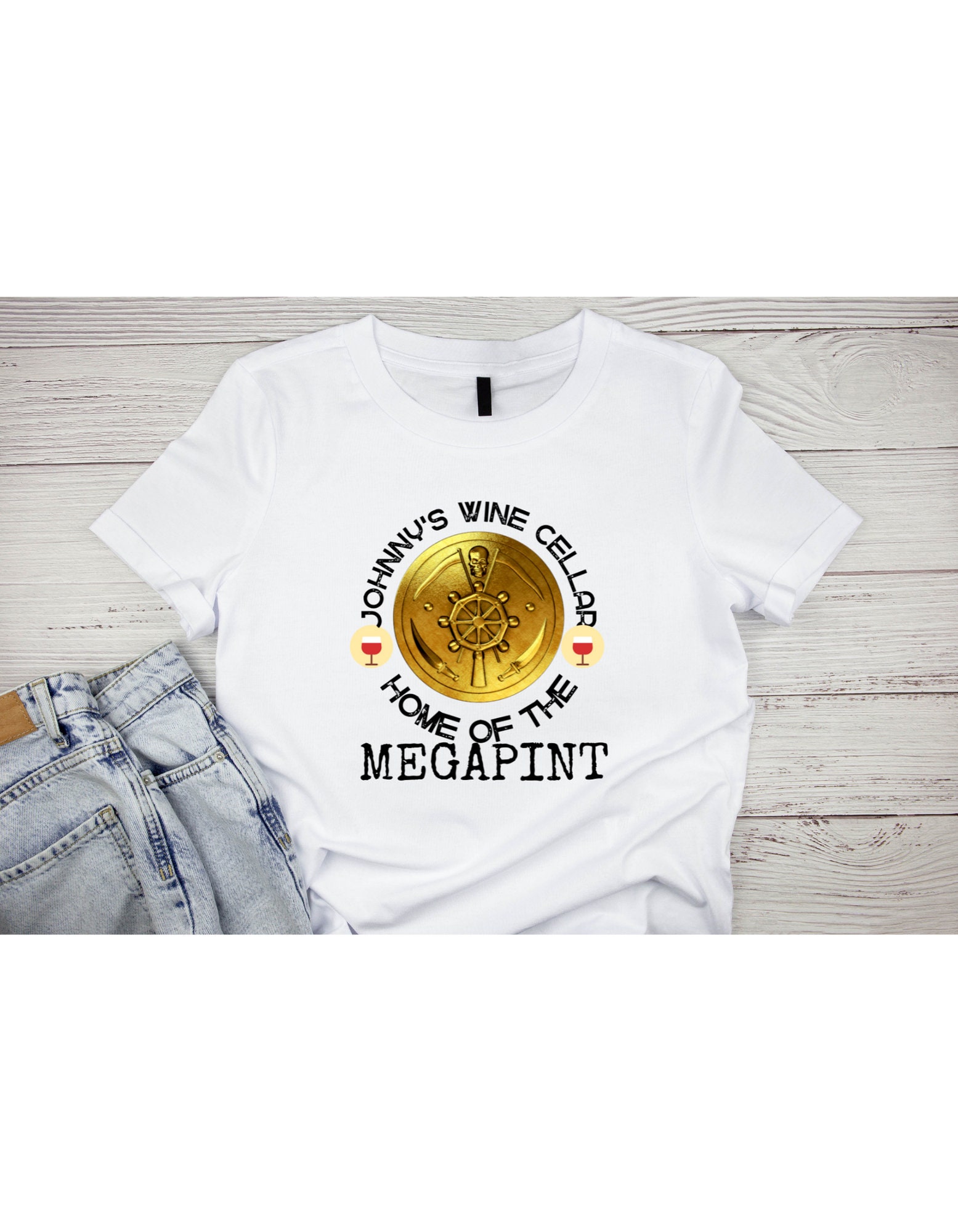 Megapint Mega Pint Johnny Depp Funny JD Funny Shirt - Etsy